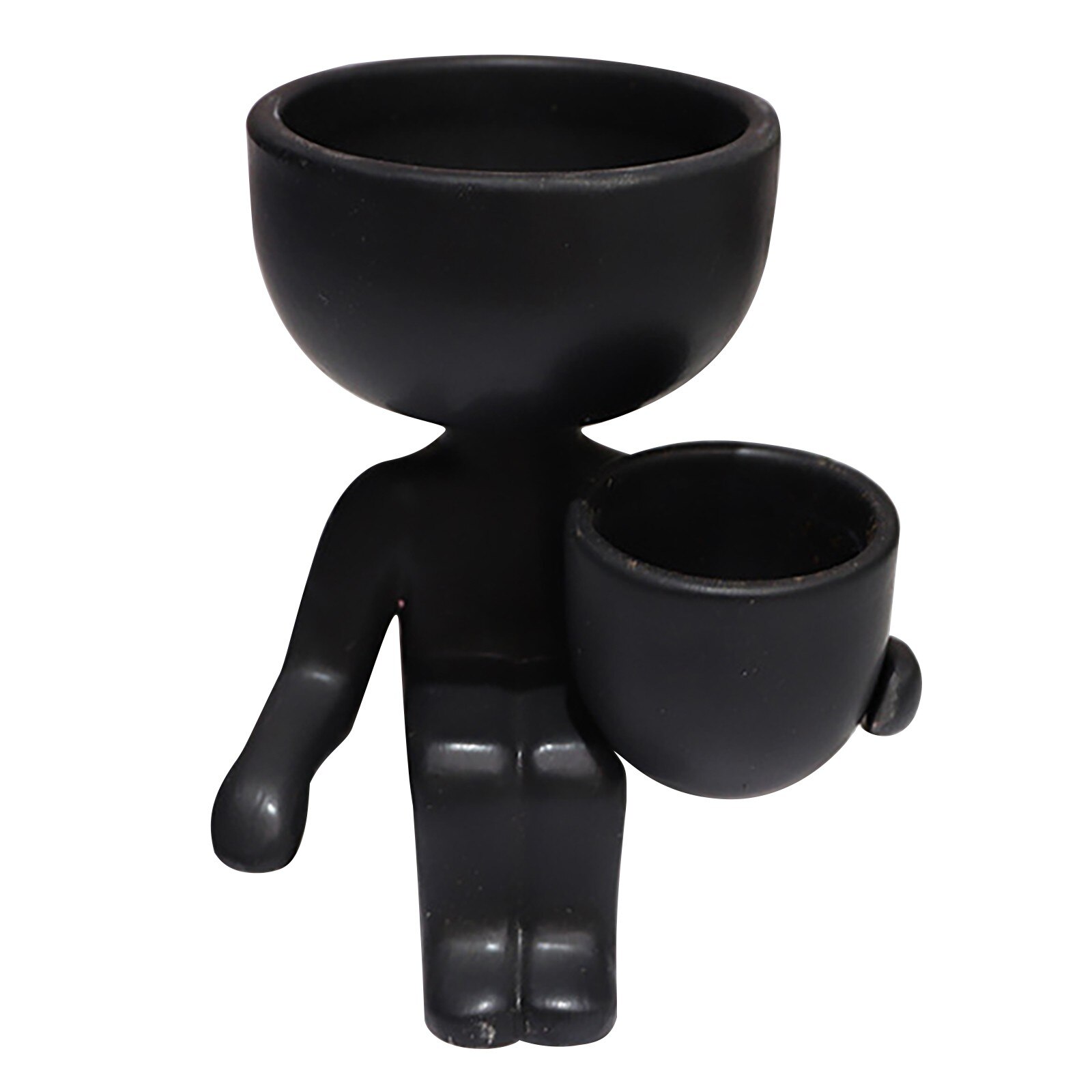 Humanoid Ceramic Flower Pot Nordic Craft Plant Pot... – Grandado