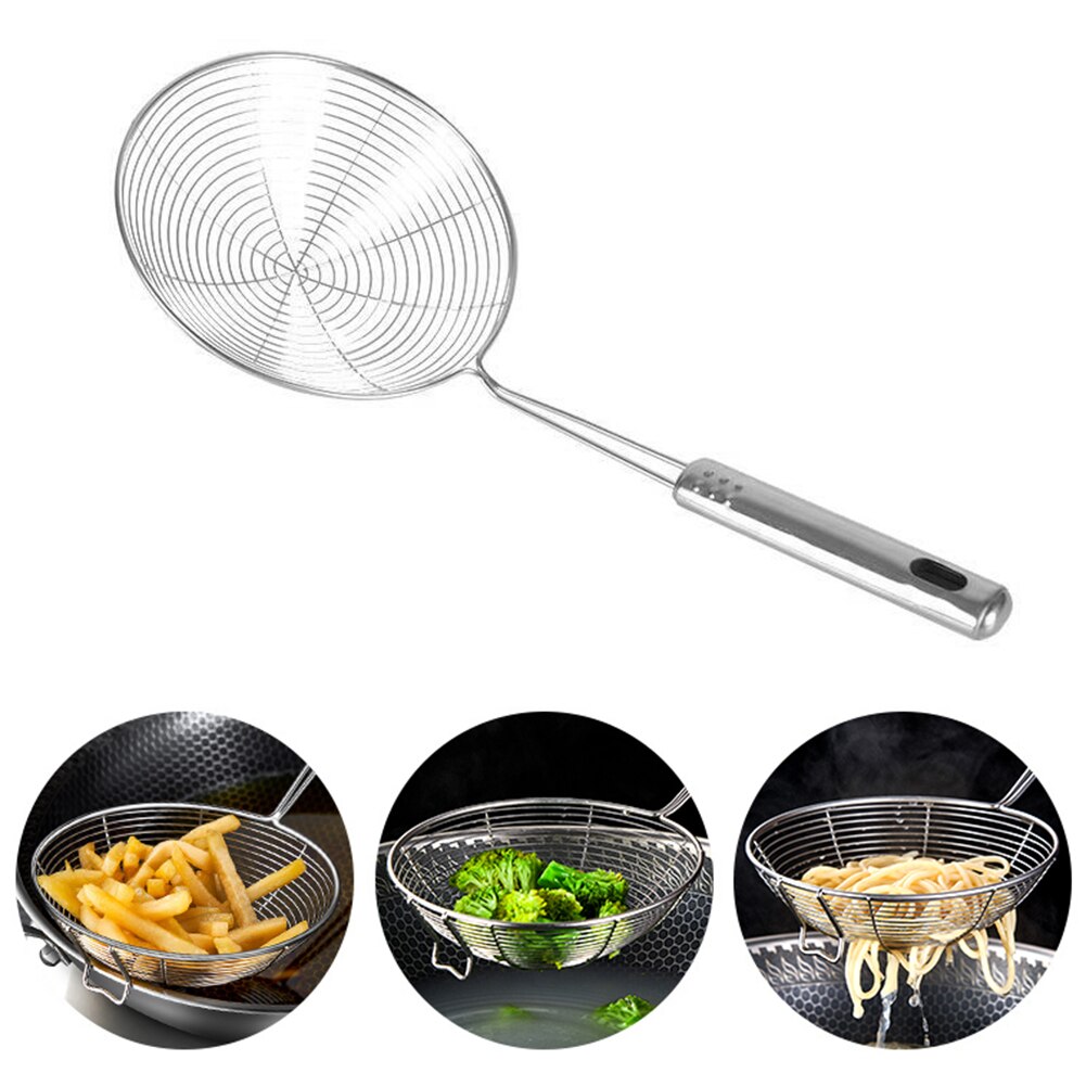 Stainless Steel Skimmer Wire Colander Handle Mesh ... – Grandado