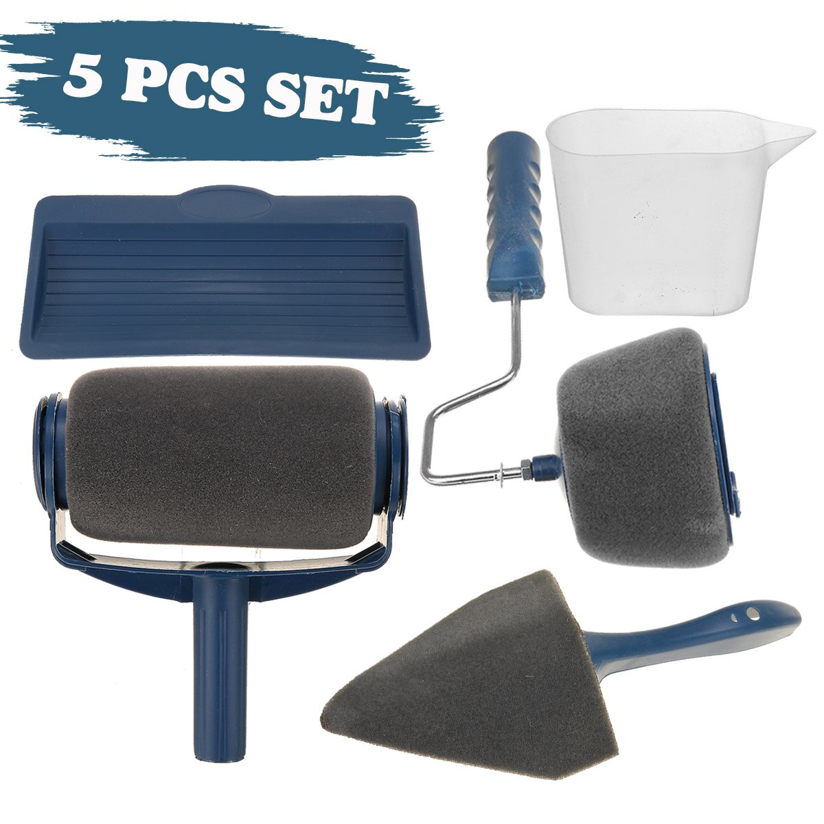 5/6 Pcs Wall Decorate Painting Roller Brush Set Pa... – Vicedeal