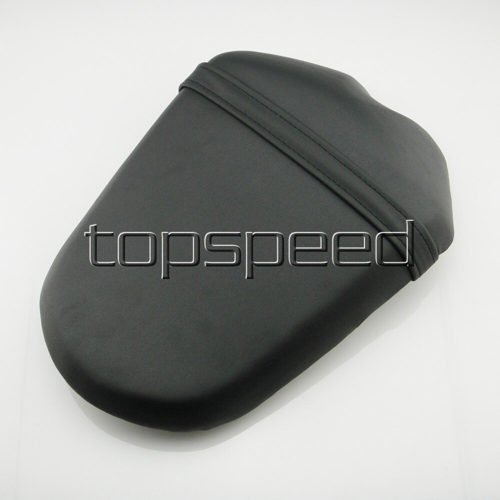 Black Motorcycle Passenger Rear Seat Pillion Cushi... – Grandado