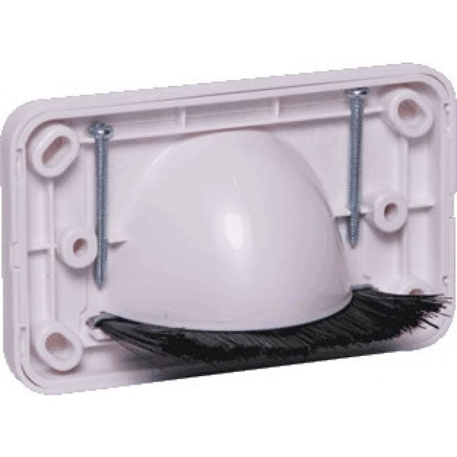 Brush Wall Plate Plastic Brush Cable Wall Plate Po... – Grandado
