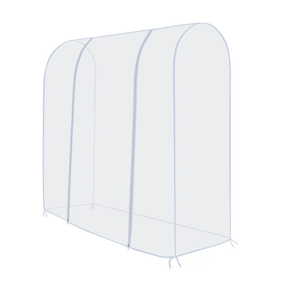 Clear Dustproof Waterproof Zip Clothes Rail Cover ... – Grandado