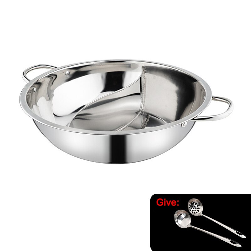 Pot Soup Pot Stainless Steel 2 Handles Cooking Pot... – Grandado