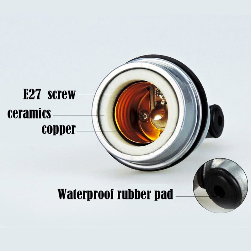 Ceramic E27 Lamp Bases 2 Pcs High Temperature Resi... – Grandado