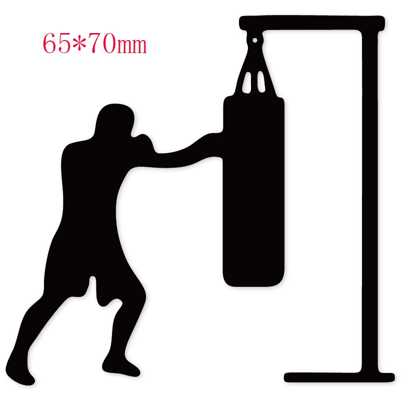 Hemere Sport Metal Steel Cutting Dies Man Boxing s... – Grandado