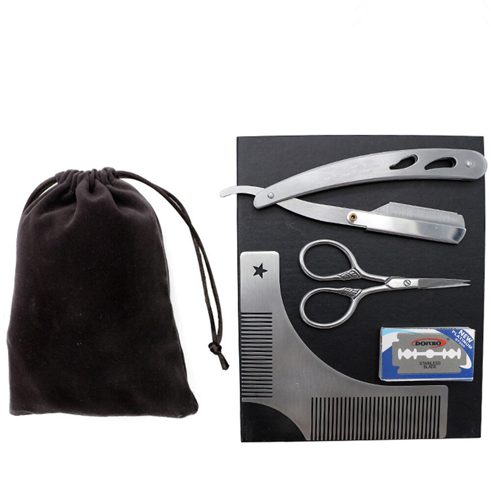 1 Set Men Beard Care Set Beard Razor Trimmer Hair ... – Vicedeal