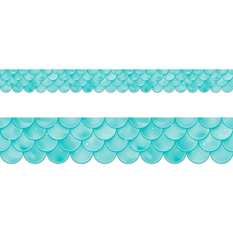 20M Ombre Scallops Bulletin Board Borders Rainbow ... – Grandado