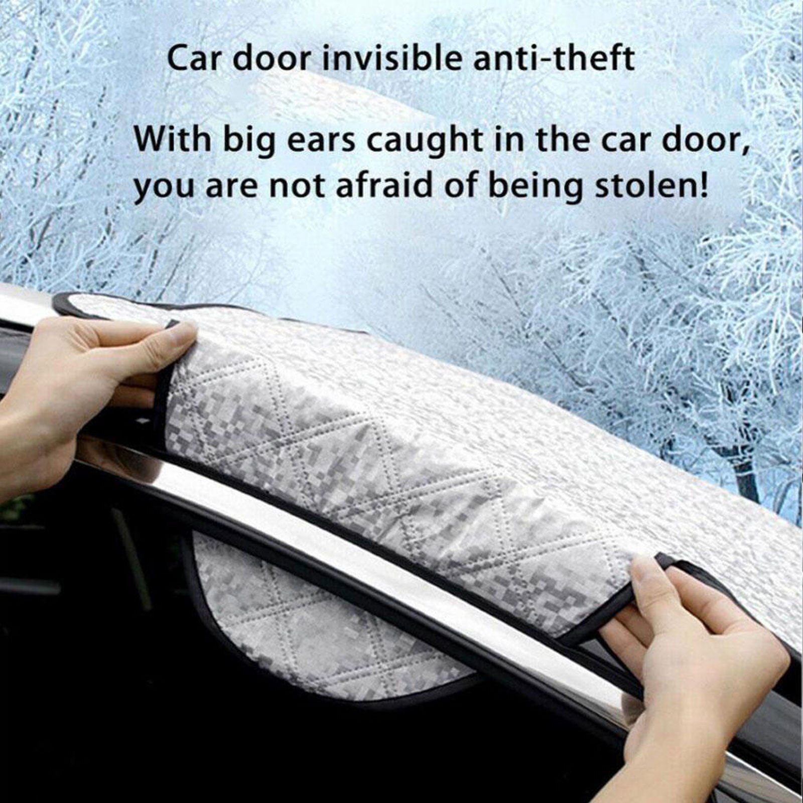 Car Front Windshield Snow Cover Sun Shade Waterpro... – Grandado