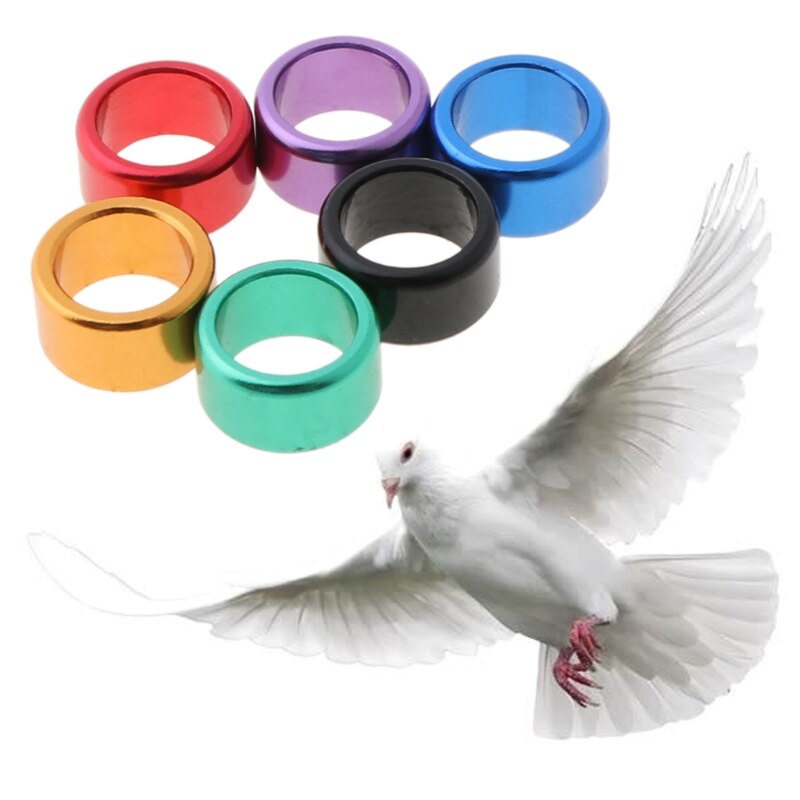 30 Pcs Mixing Color Pigeon Bands Bird Foot Ring Sp... – Vicedeal