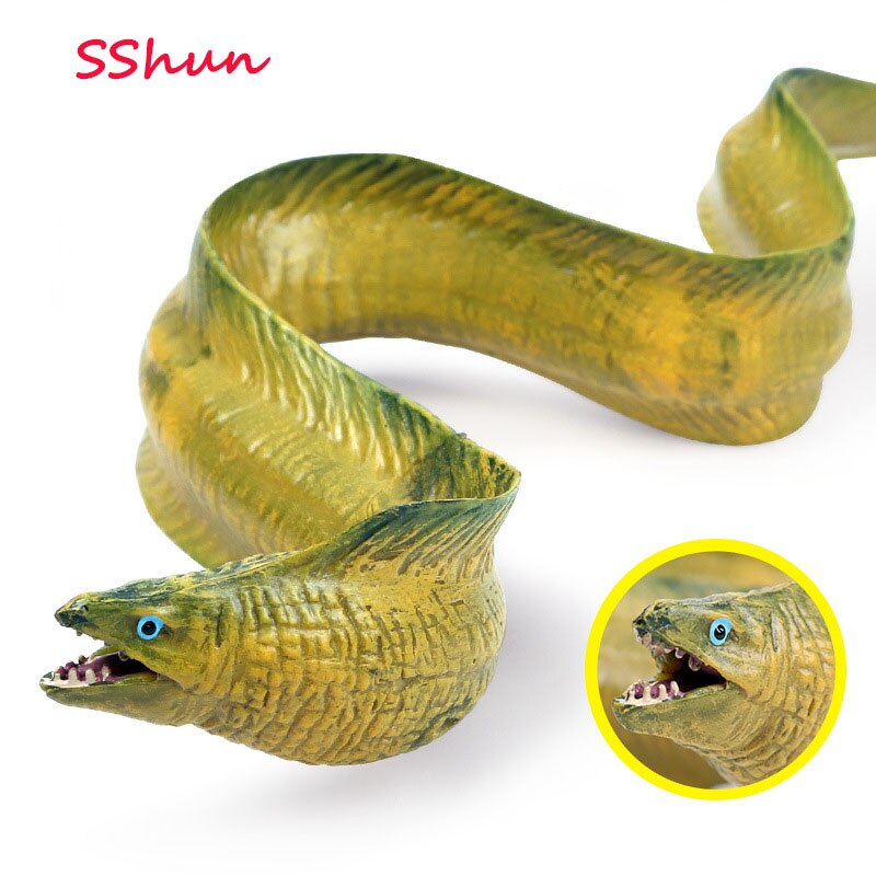 22*8*4cm Children marine life model simulation eel... – Grandado