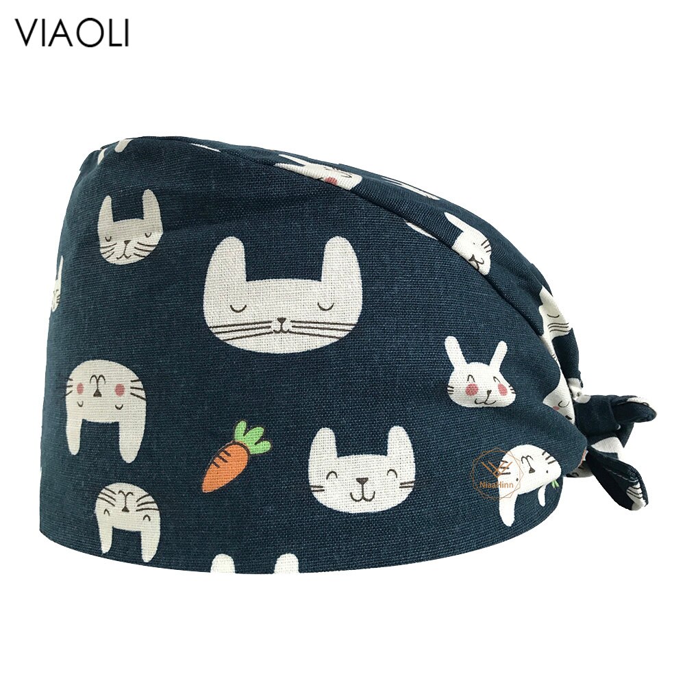 VIAOLI-Dust cap Adjustable scrub hat scrub cap Car... – Grandado