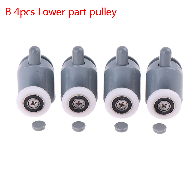 4Pcs Shower Rooms Cabins Pulley Shower Room Roller... – Grandado