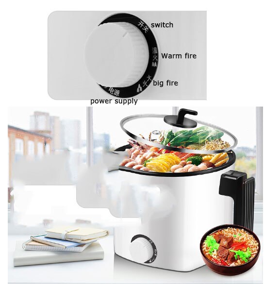 Electric Cooker Instant Noodle Soup Student Dormit... – Grandado