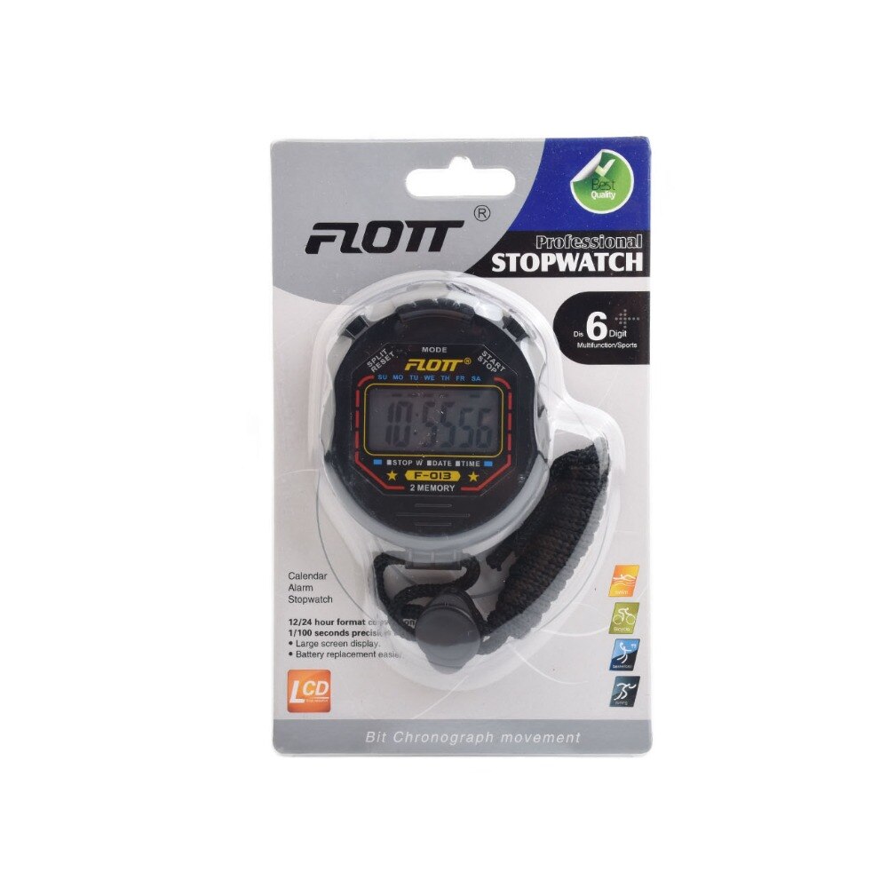 Electronic Stopwatch 2 Memory Second Chronograph f... – Grandado