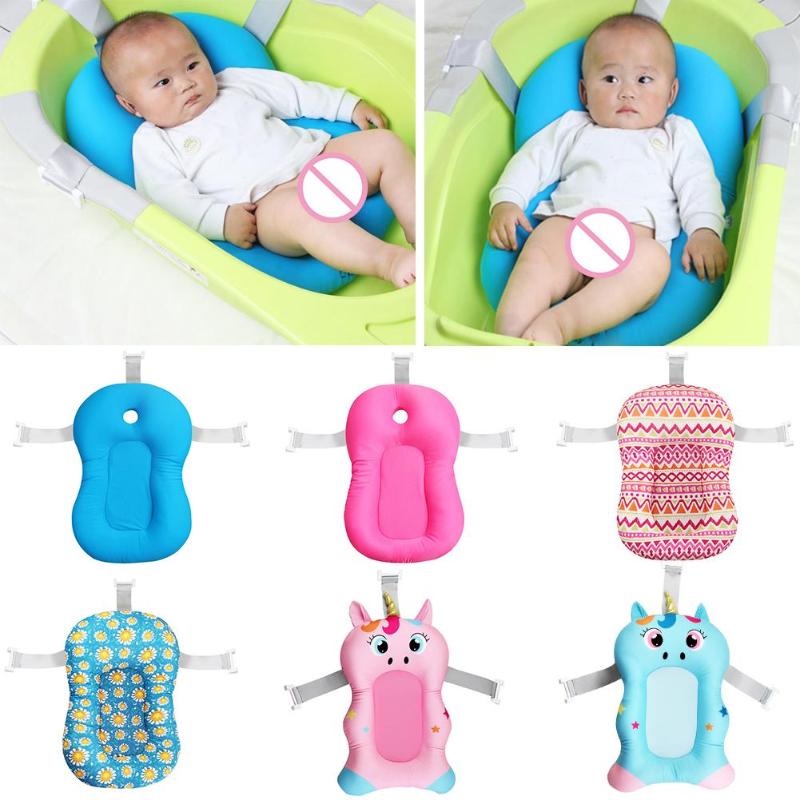 Infant Non-Slip Shower Seat Support Baby Bath Cush... – Grandado