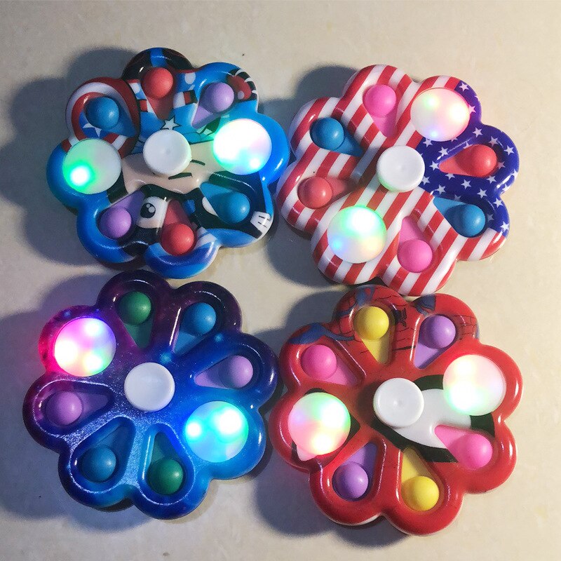 Luminous Fidget Spinner Hand Top Spinners Glow in ... – Grandado