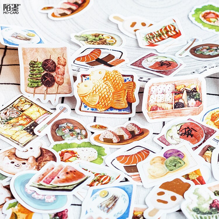 Delicious food Sushi Decoration Adhesive Stickers ... – Grandado