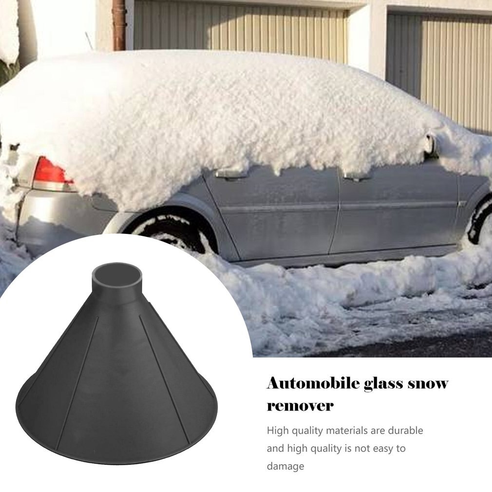 Ice Scraper Windshield Cone Shaped Snow Shovel Too... – Vicedeal