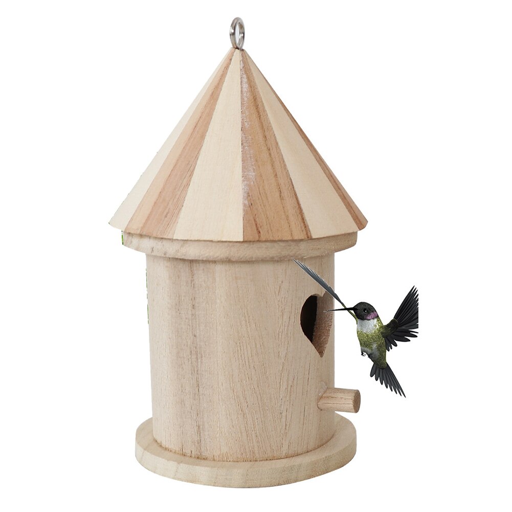 DIY Hanging Bird House Bird Nest Outdoor Bird Feed... – Vicedeal