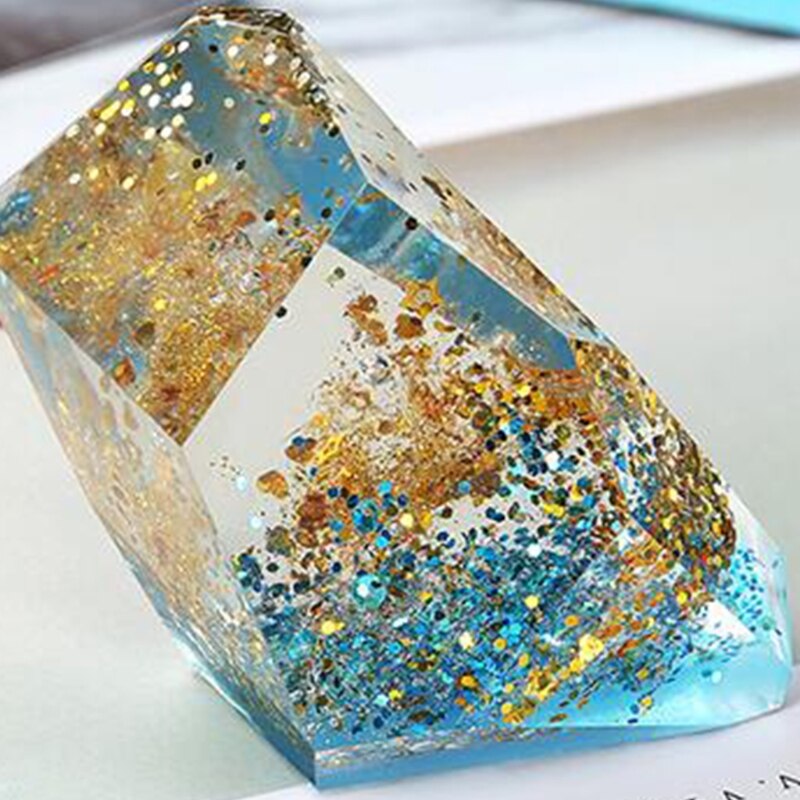 Poudre scintillante en résine colorée, 12 bouteill... – Grandado