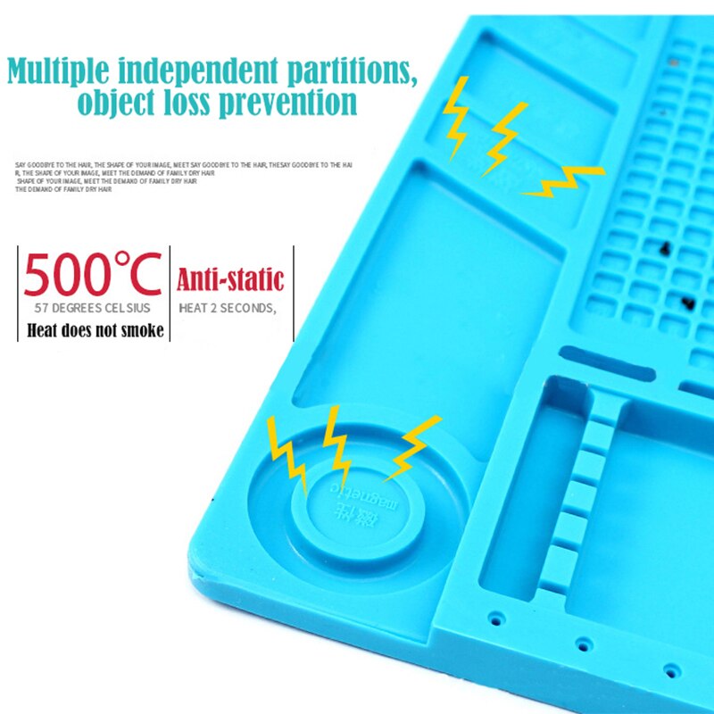 300*200mm Insulation Pad Heat-Resistant Silicon So... – Grandado