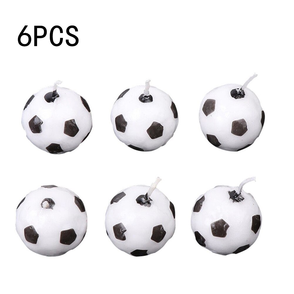 6Pcs/Set Cute Soccer Ball Football Candles For Bir... – Vicedeal