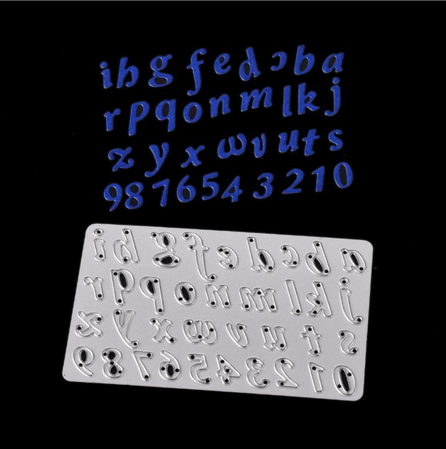 Arabic Numerals Numbers Alphabet Letters Cutting D... – Grandado