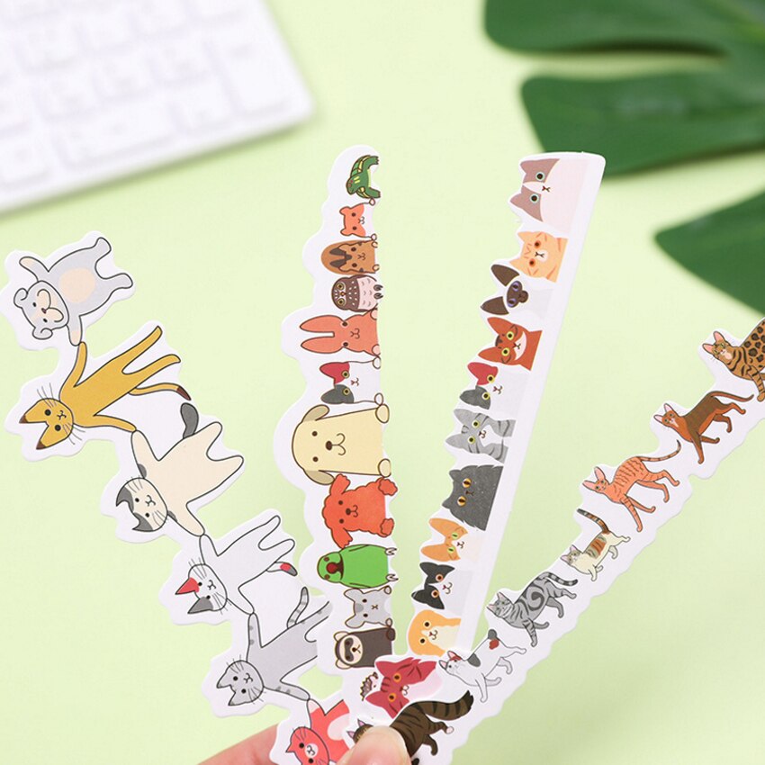 30Pcs/pack Lovely Cartoon Animal Bookmark Statione... – Grandado