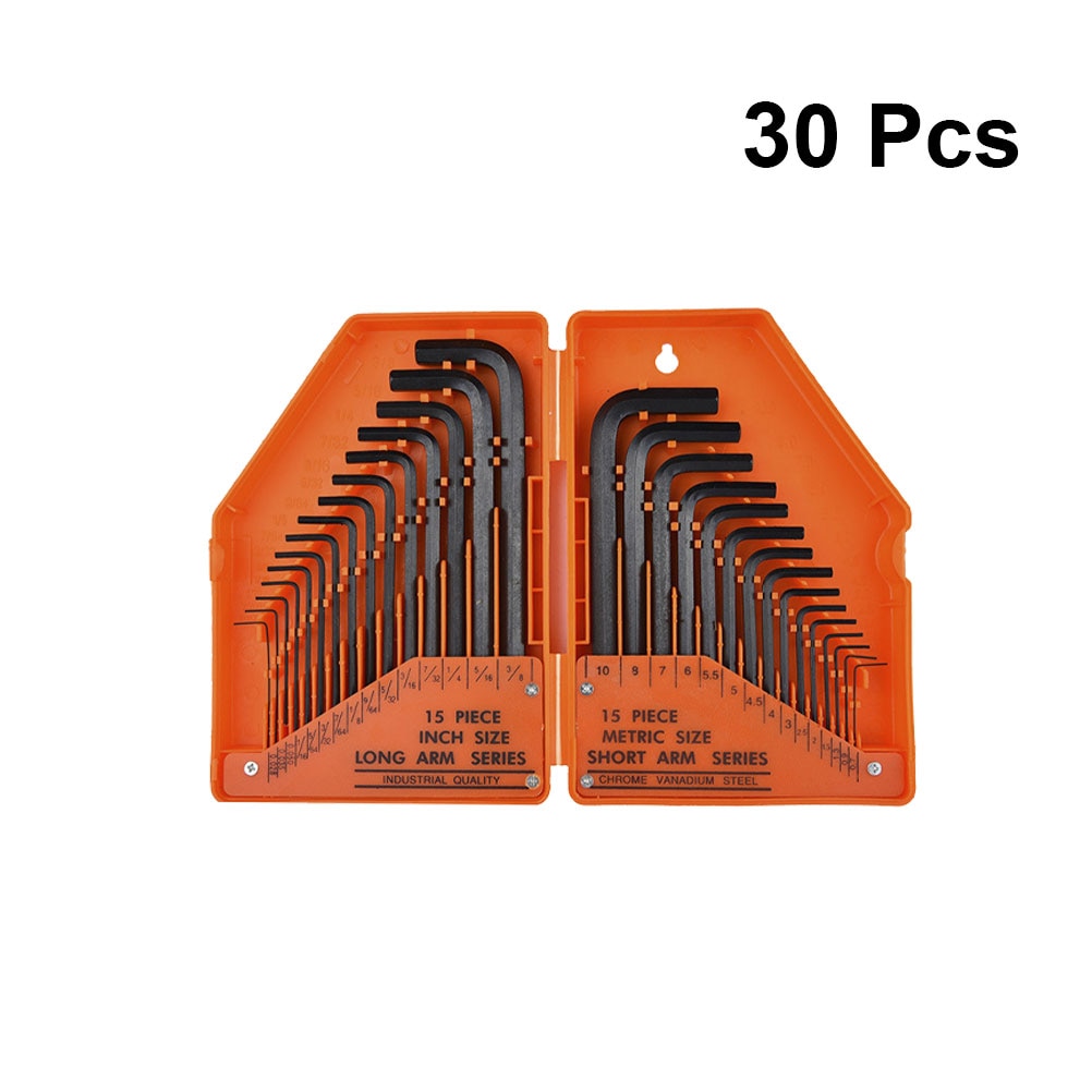 30 Pcs Handle Screwdriver Multi Size Carbon Steel Vicedeal