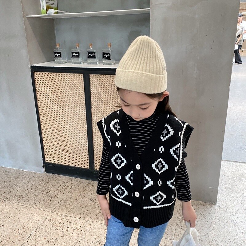 5110 Autumn Spring Kids Boy Sweater Vest Children ... – Grandado