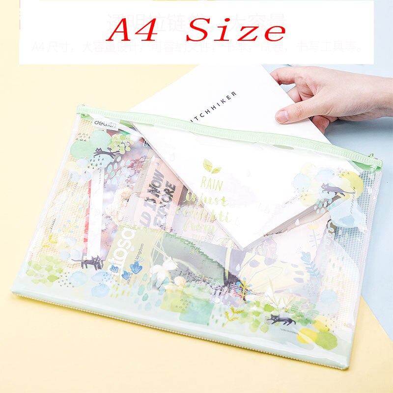 3 Stks/partij Creatieve Mesh Plastic Map Tas Leuke... – Grandado