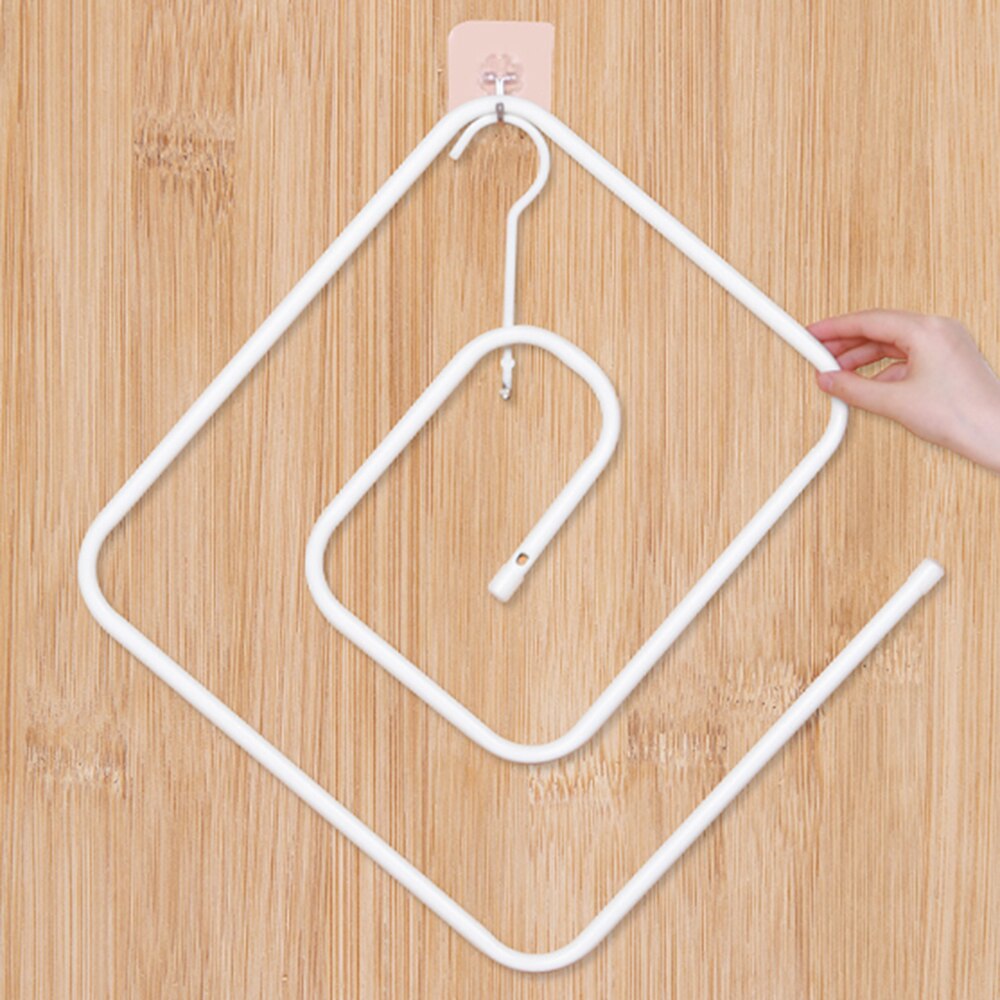 Square Spiral Shaped Quilt Sheets Hanger Stainless... – Grandado