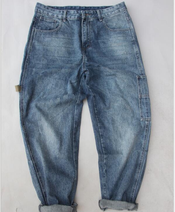 Hip Hop Baggy Jeans Heren Denim Hip Hop Losse Broe... – Grandado