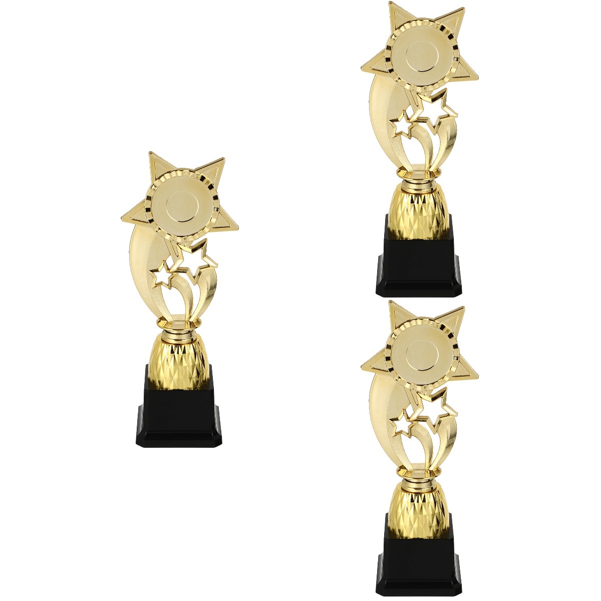 3pcs Plastic Competition Trophy Desktop Children T... – Grandado