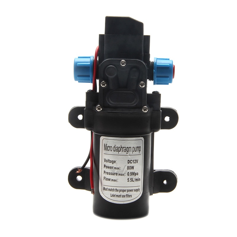 5.5L/Min DC12V 80W 0142 Motor High Pressure Diaphr... – Grandado