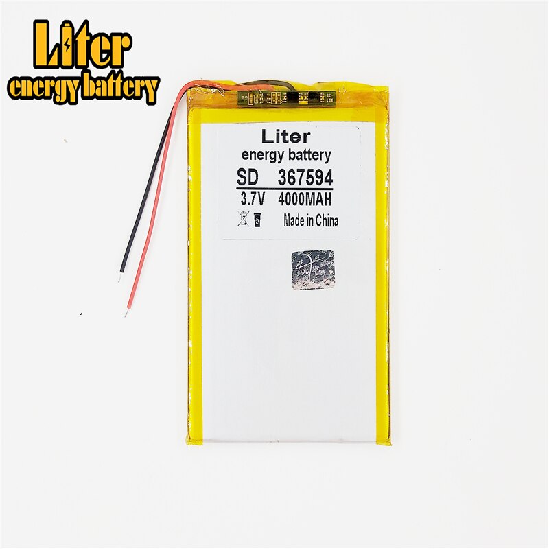 367594 3.7V 4000mah Lithium Tablet polymer battery... – Grandado