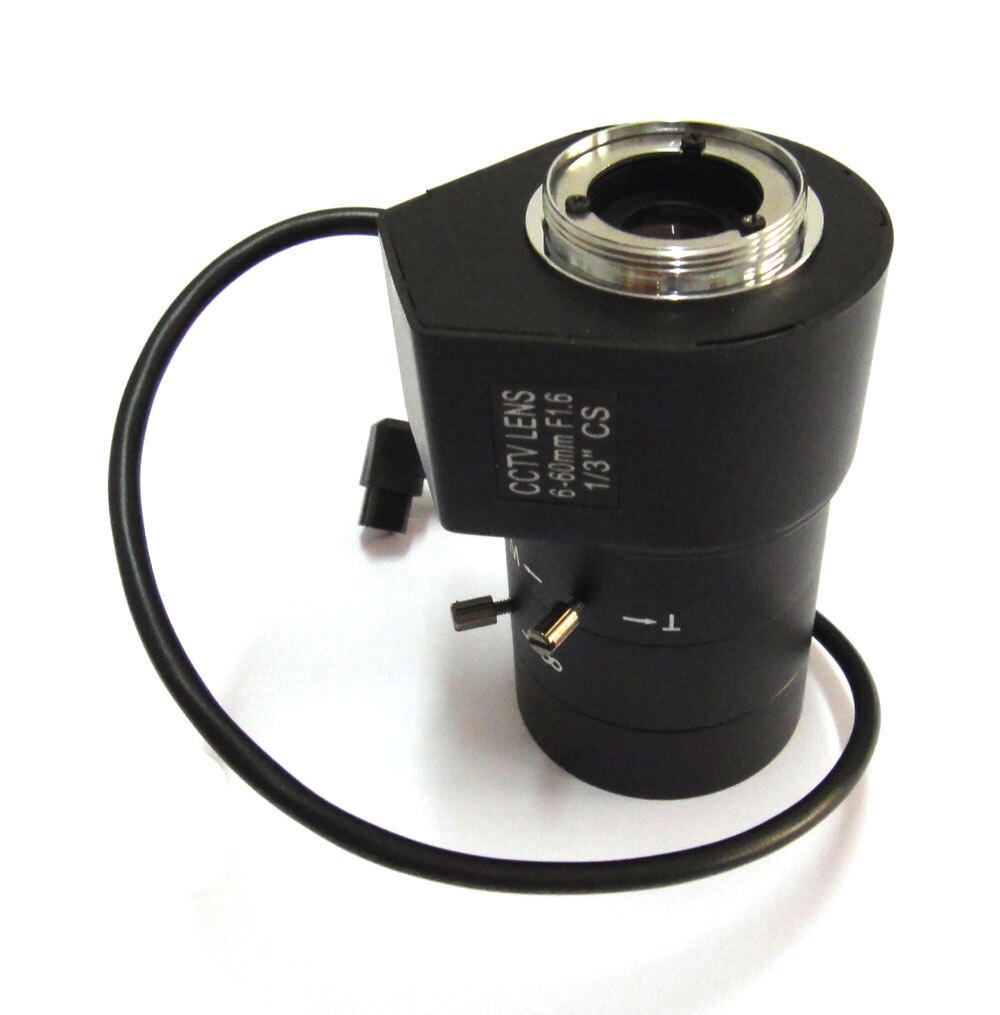 1/3" CS IR 6-60mm CCTV Lens Aperture Vari-Foc... – Grandado