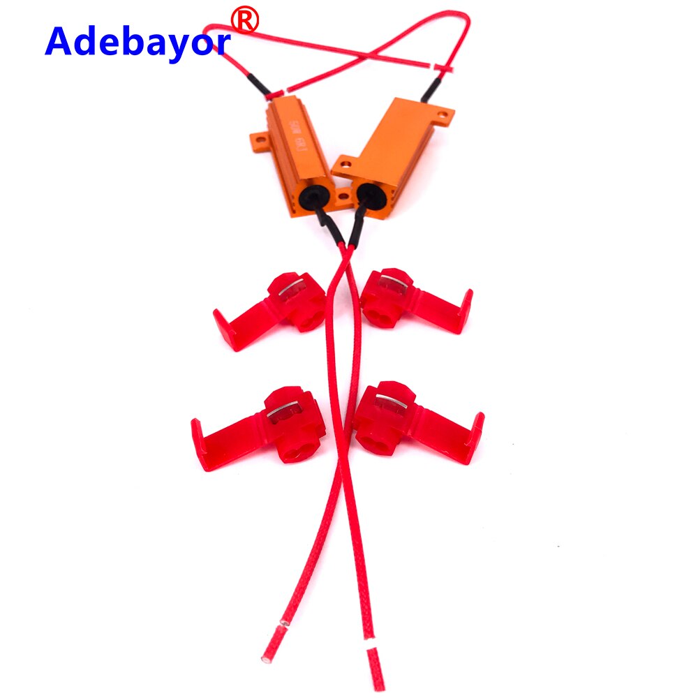 2pcs 50W 6ohm LED bulb Light Turn Signal Load Resi... – Grandado