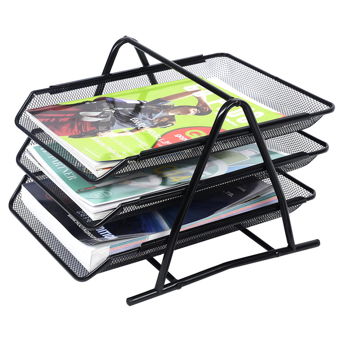 Office Filing Trays Holder A4 Document Letter Pape... – Vicedeal