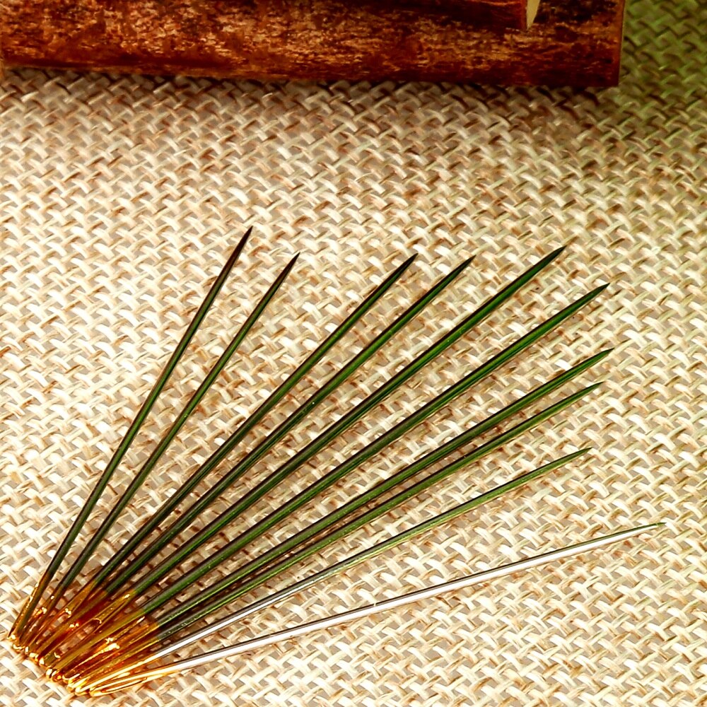 10 Stuks Diverse Maten Leathercraft Naaien Naalden... – Grandado