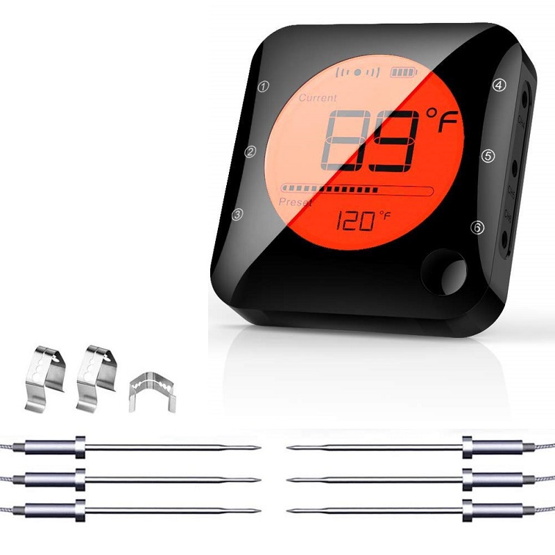 AIRMSEN Wireless Bluetooth Thermometer Remote Digi... – Vicedeal
