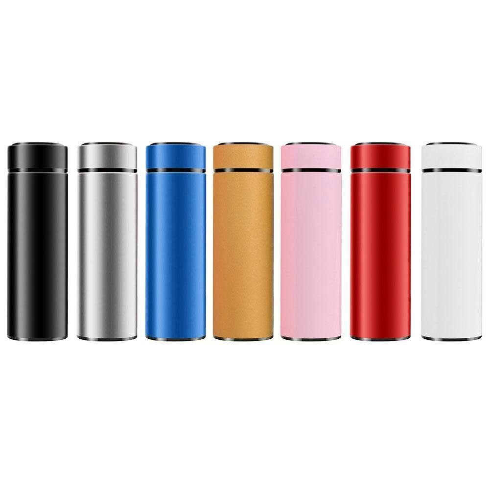 480ml Smart Water Bottle Digital LED Temperature S... – Grandado