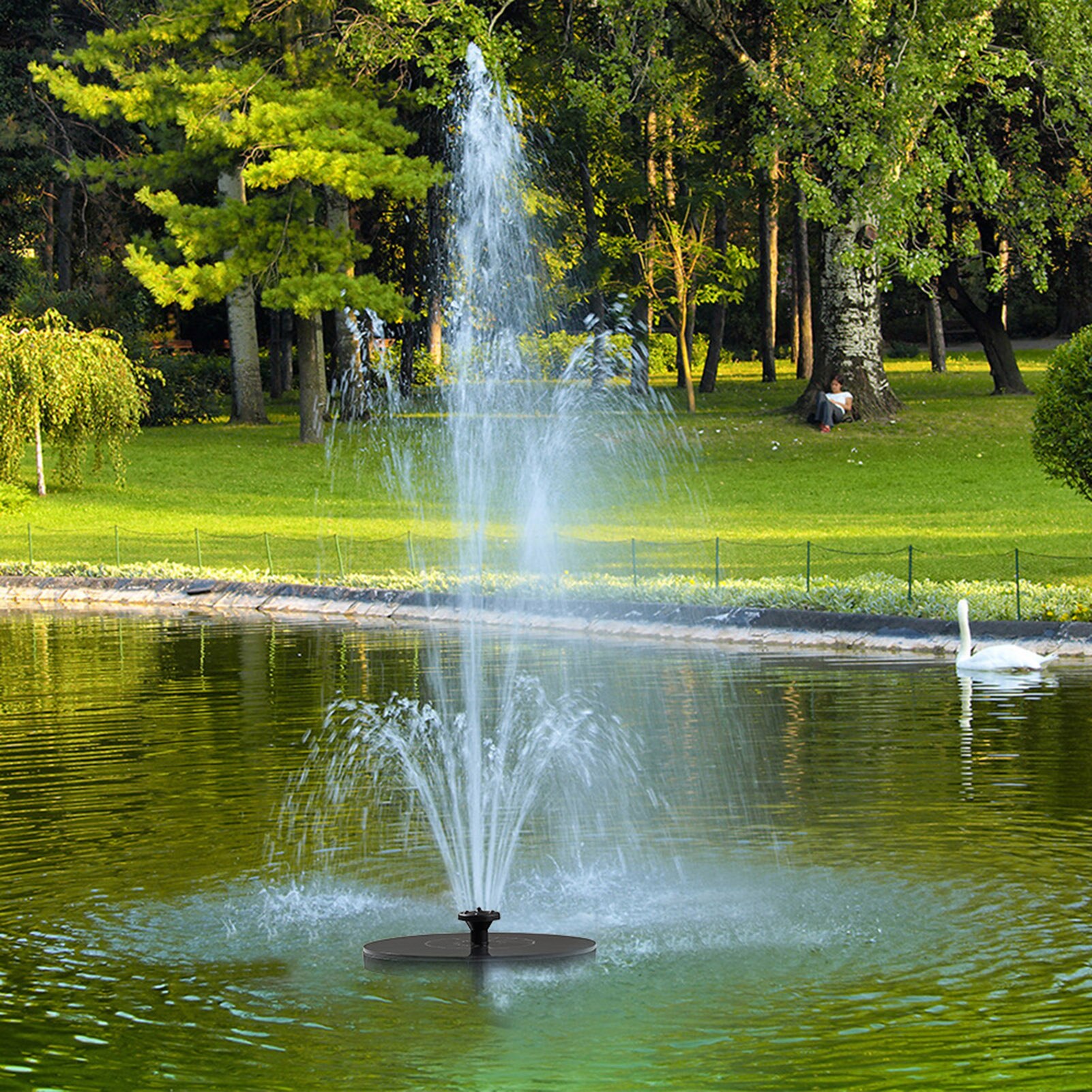 Solar Pomp Solar Fontein Drijvende Fontein Pomp Ga... – Grandado