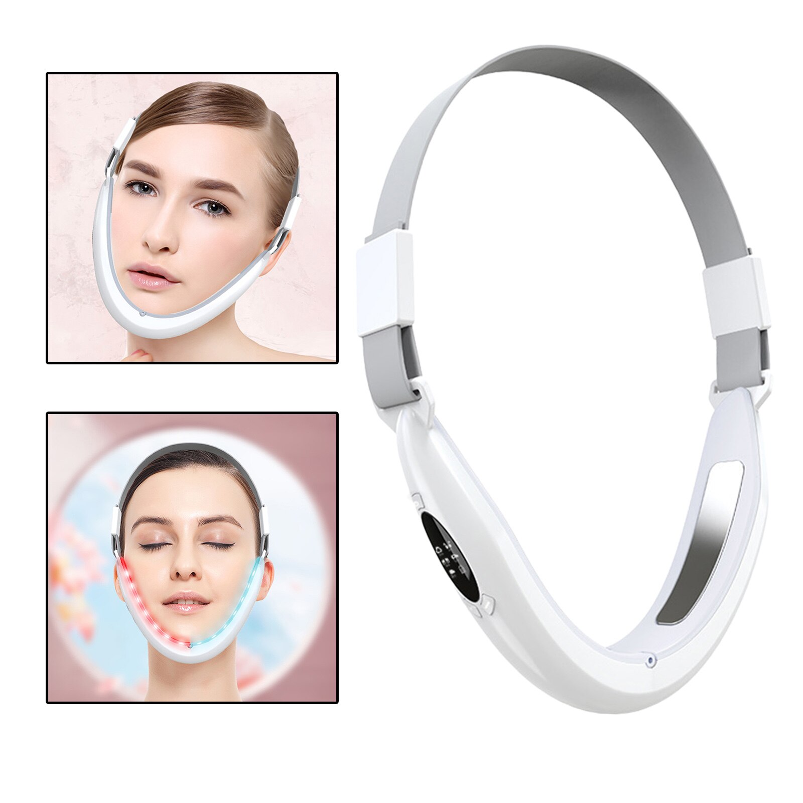 V Face Shaping Massager Lifting Belt Strap Double ... – Grandado