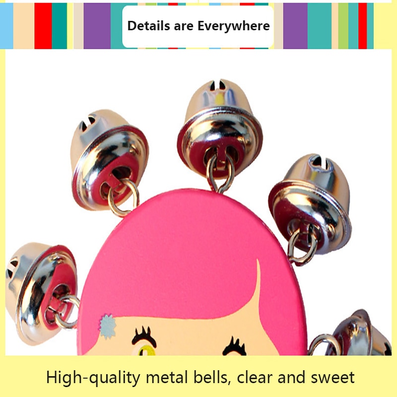 Baby Toys Hand Hold Jingle Shaking Bell Hand Shake... – Grandado