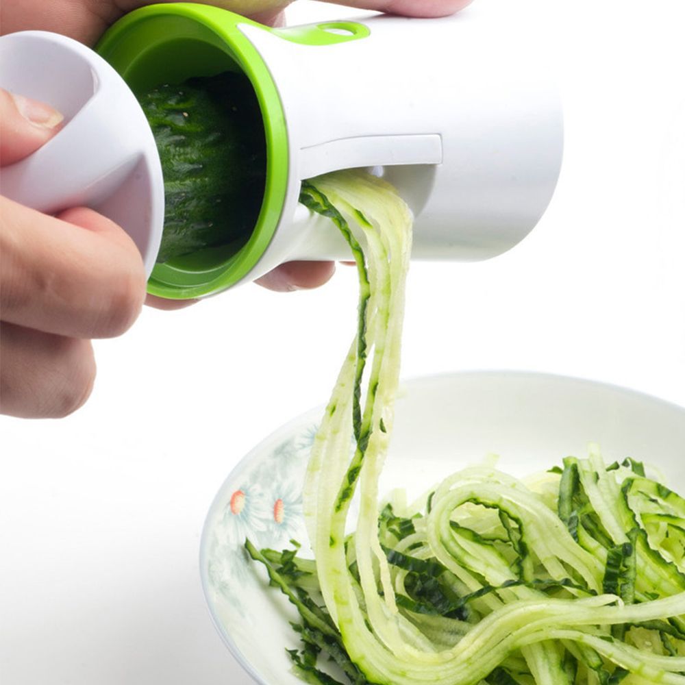 Draagbare Spiralizer Groentesnijder Handheld Spira... – Vicedeal