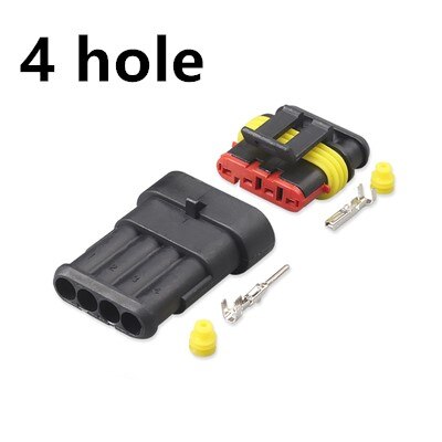 1/2/3/4/5/6 Way PBT Flame Retardant Material AMP S... – Grandado