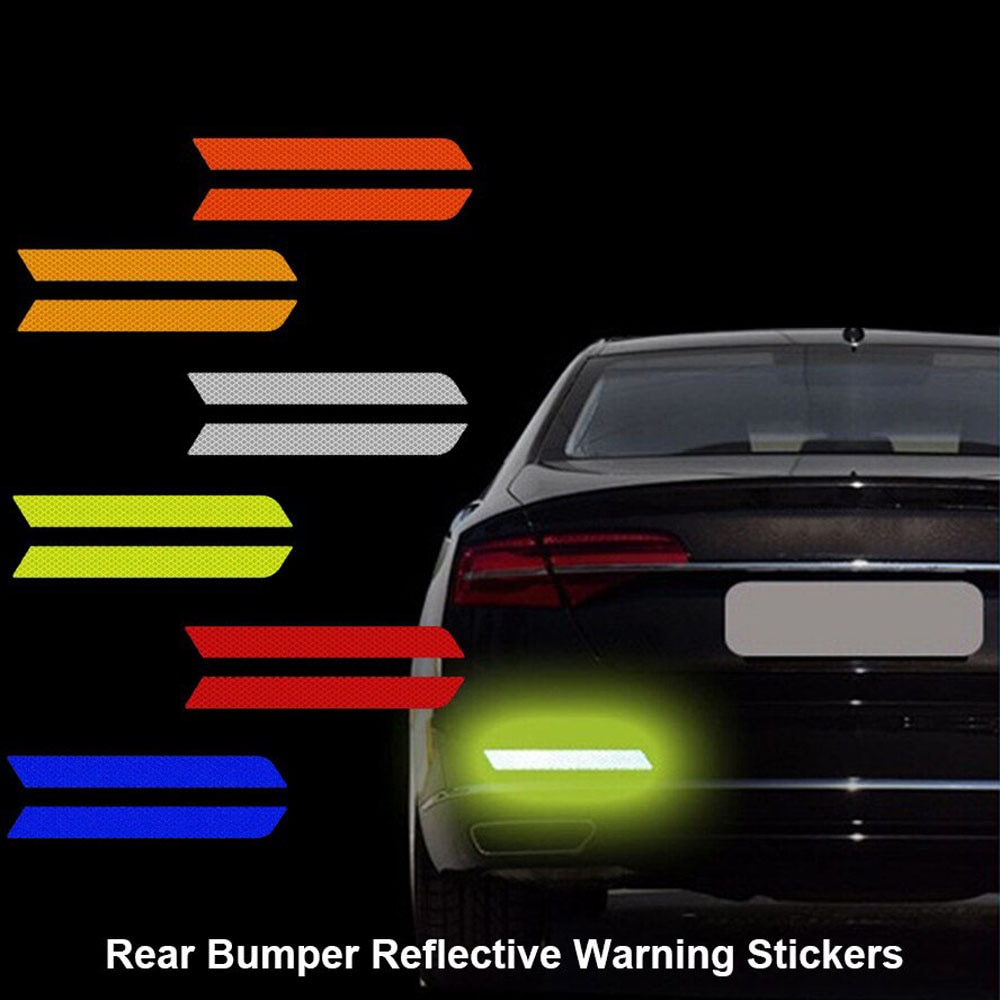 1 Paar Reflecterende Veiligheid Waarschuwing Strip... – Grandado