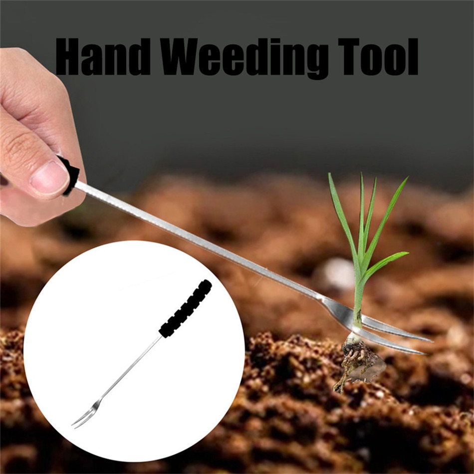 Stainless Steel Garden Weeder Hand Weeding Removal... – Vicedeal