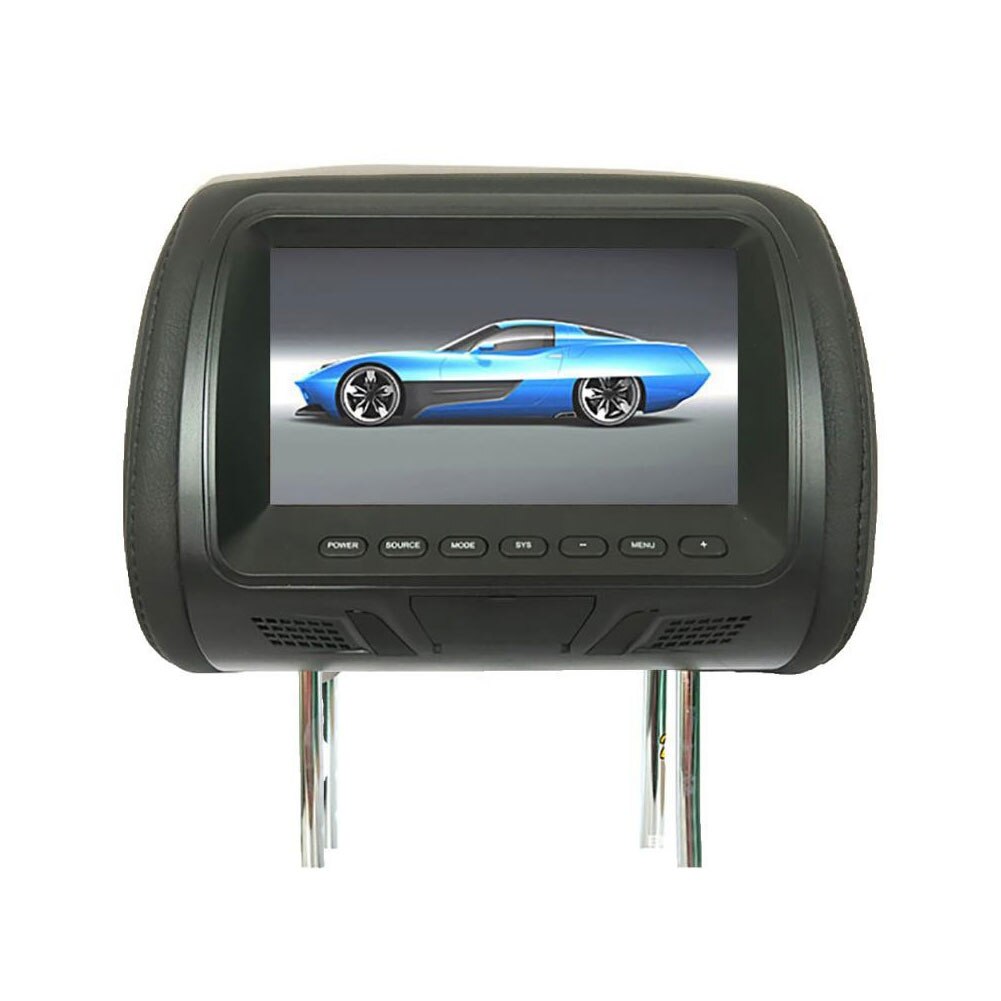 Universal 7 Inch Car Headrest Monitor Black Rear S... – Grandado